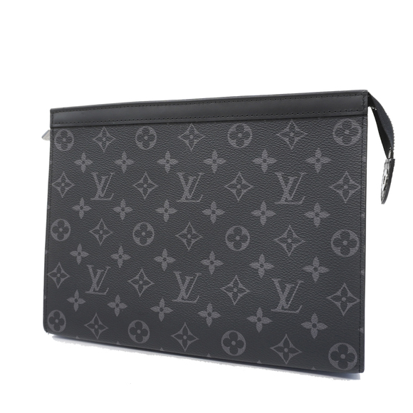 Louis Vuitton | Bags | Louis Vuittonauth Monogram Eclipse Pochette ...
